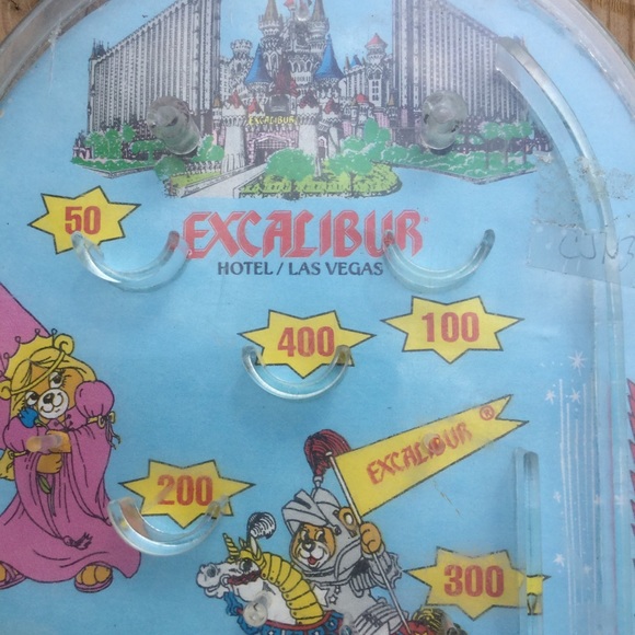 Vintage | Accents | Excalibur Hotel Las Vegas Souvenir Arcade Game ...